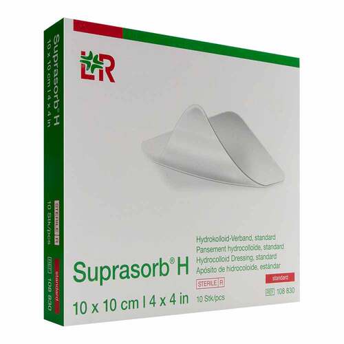 Suprasorb H Hydrokolloidverband standard 10x10 cm 10 St - Meine OnlineApo