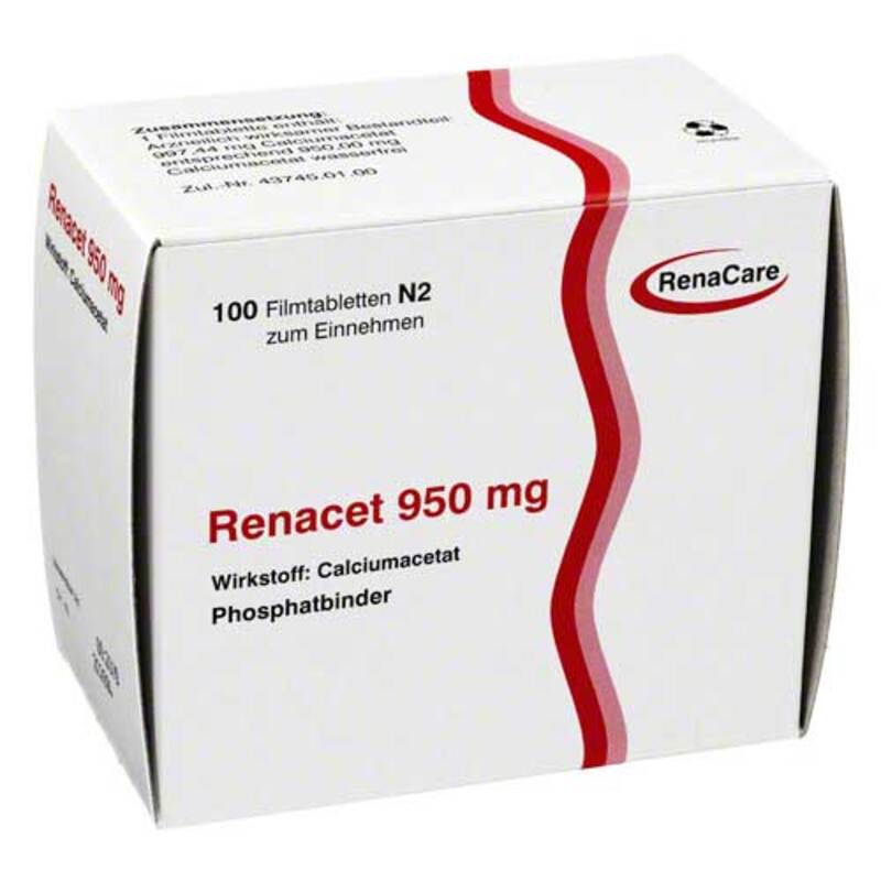 Renacet 950 mg Filmtabletten 100 St - Meine OnlineApo