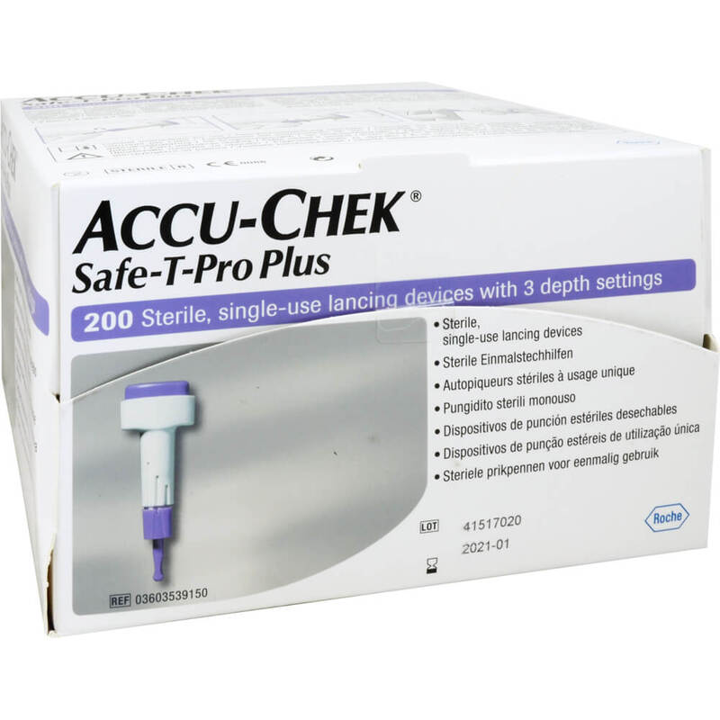 Accu Chek Safe T Pro Plus Lanzetten 200 St - Meine OnlineApo