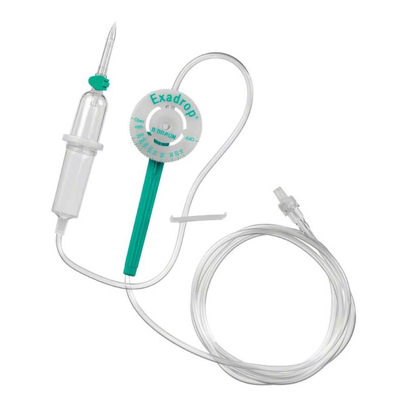 Exadrop 150 cm mit nadelf.Zuspritzventil Safeflow 1 St - Meine OnlineApo