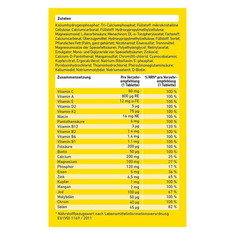 Wepa A-Z Komplex Tabletten 60 St - Meine OnlineApo