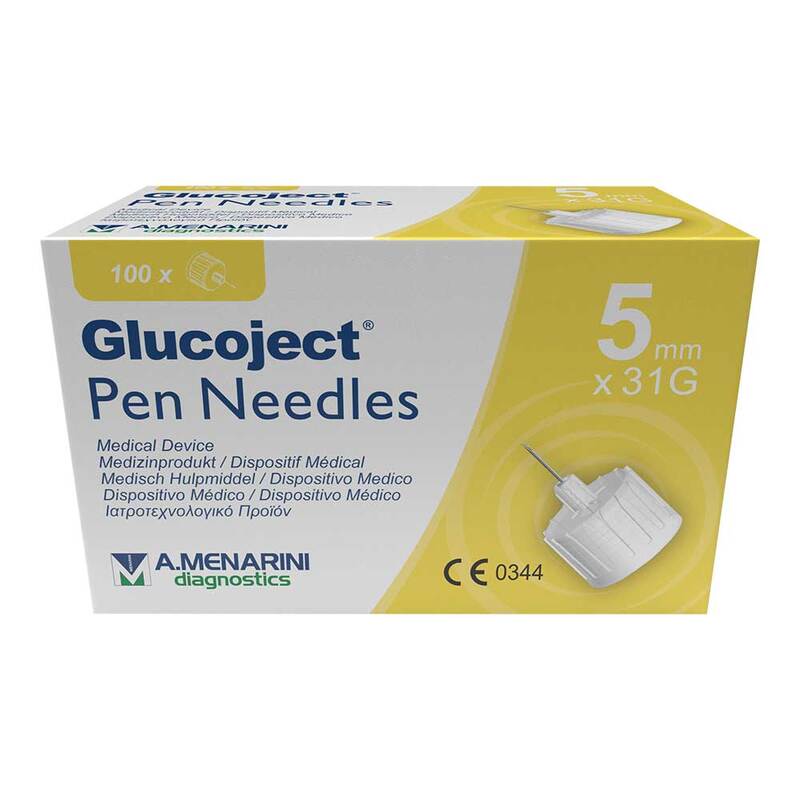 Glucoject Pen-Nadeln 31 Gx5 mm 0,25 mm 100 St - Meine OnlineApo