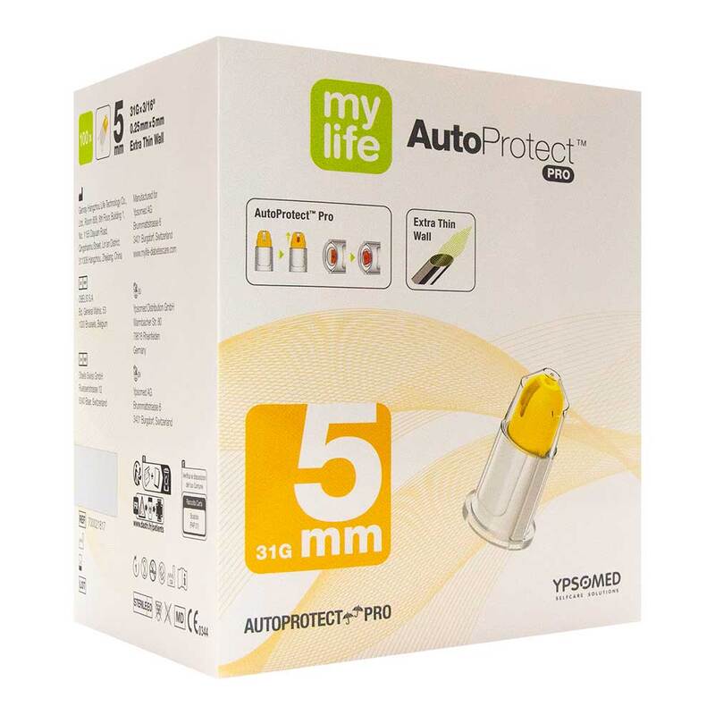 Mylife Autoprotect Pro Sich.-Pen-Nadeln 5 mm 31 G 100 St - Meine OnlineApo